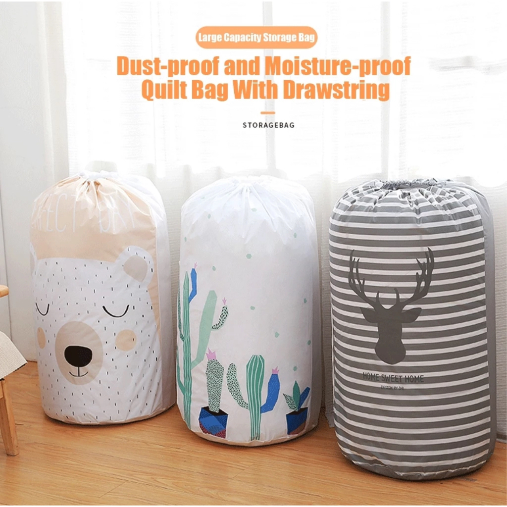 Jual Kantong laundry Besar Cotton Quilt Bag Storage Besar Kantong ...