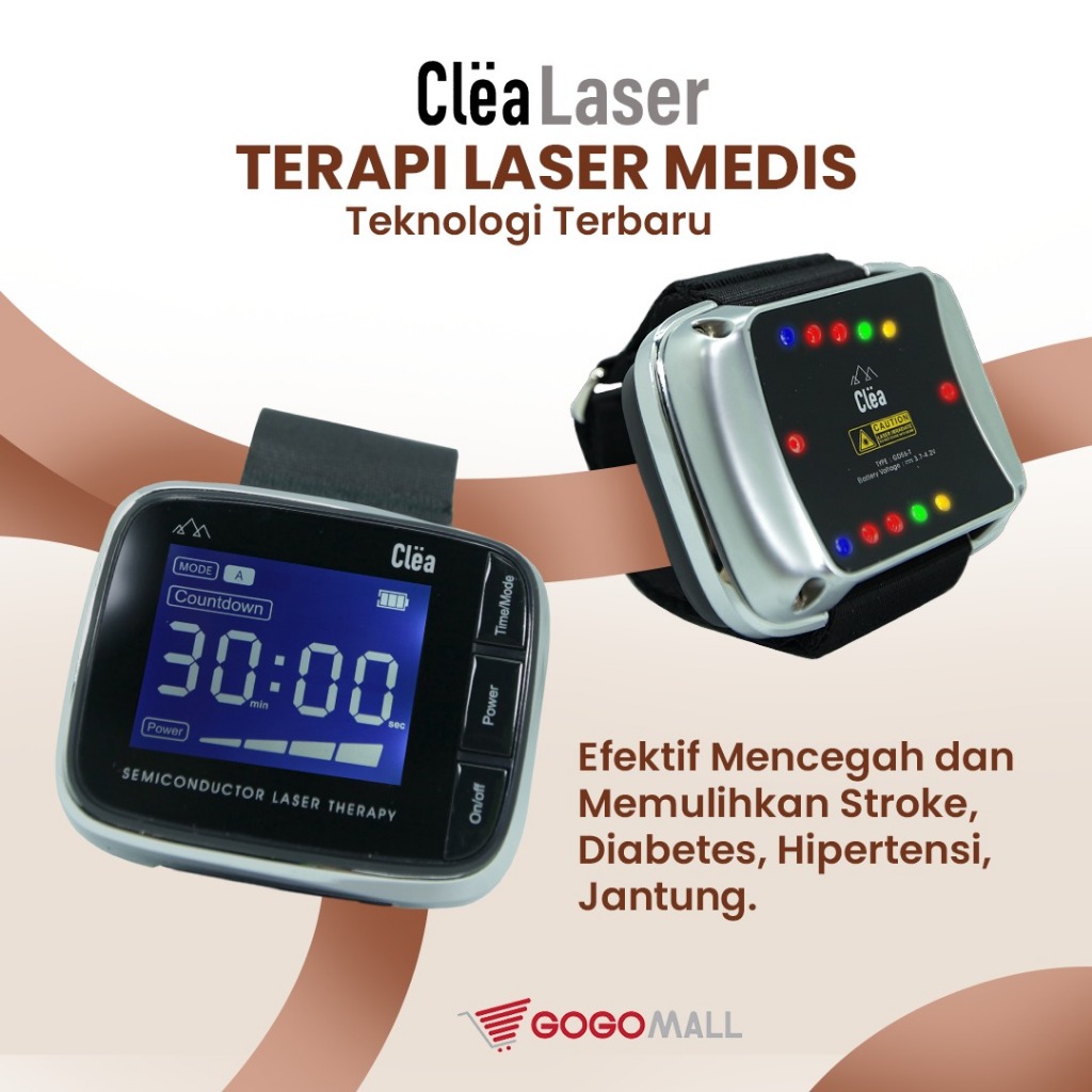 Jual Clea Laser - Terapi Low Level Laser 12 Titik Mata Laser 4 Warna ...