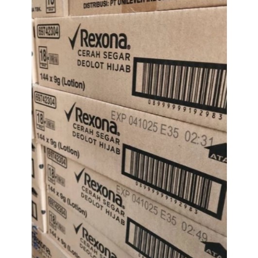 Jual Rexona deo lotion sedus 144 sachet ( 12 renceng ) | Shopee Indonesia