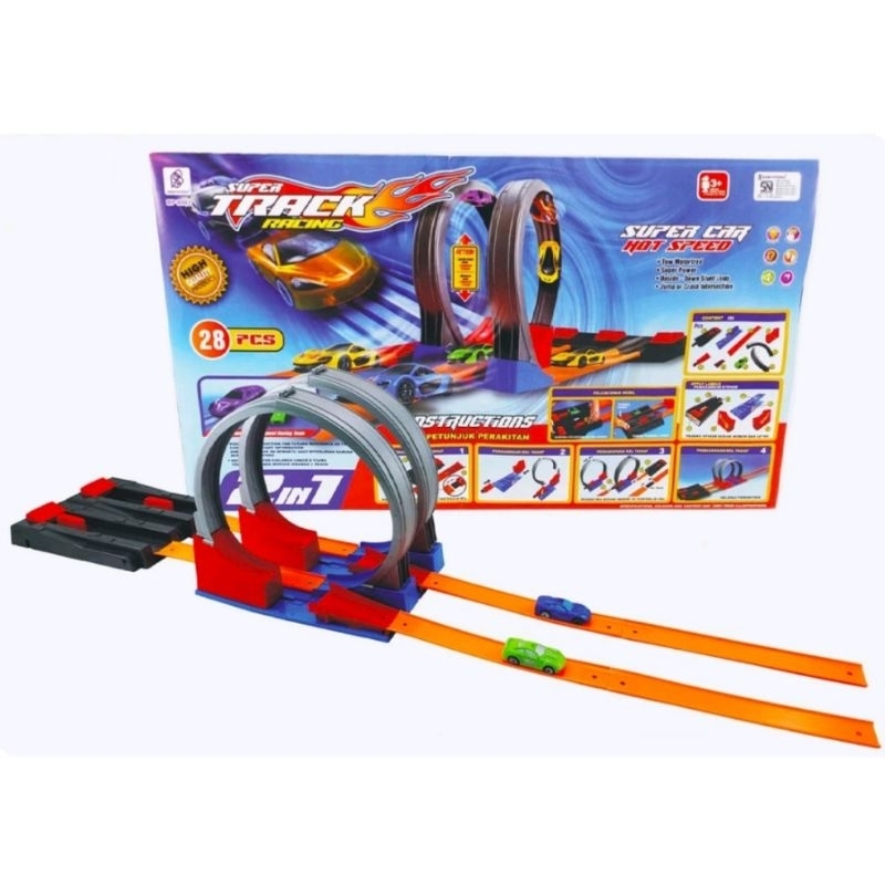 Jual mainan super track racing 2 jalur terbaru | Shopee Indonesia