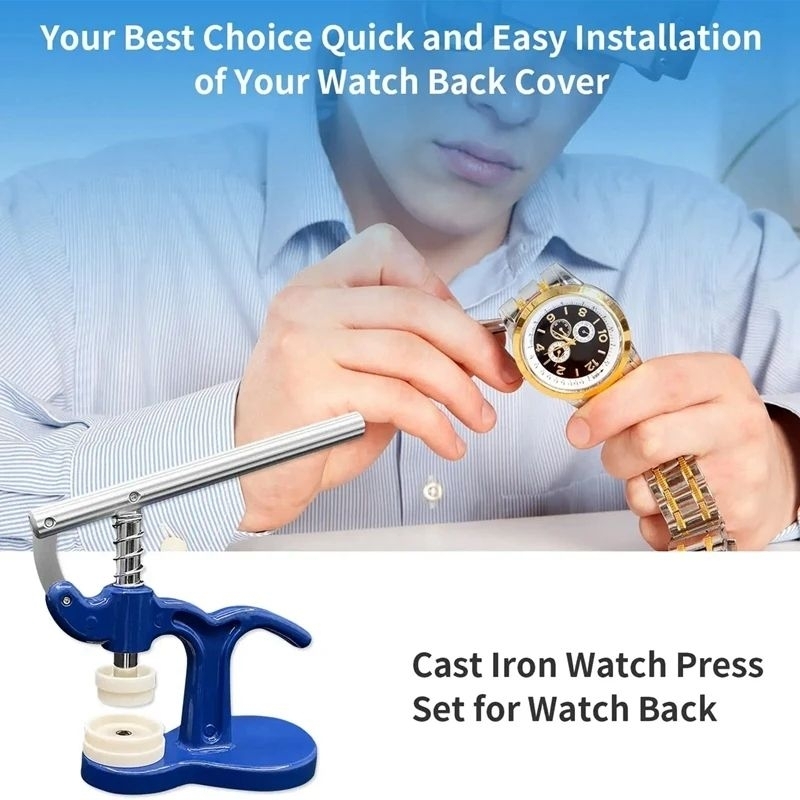 Jual alat press tutup belakang casing penutup jam tangan perhiasan alat ...