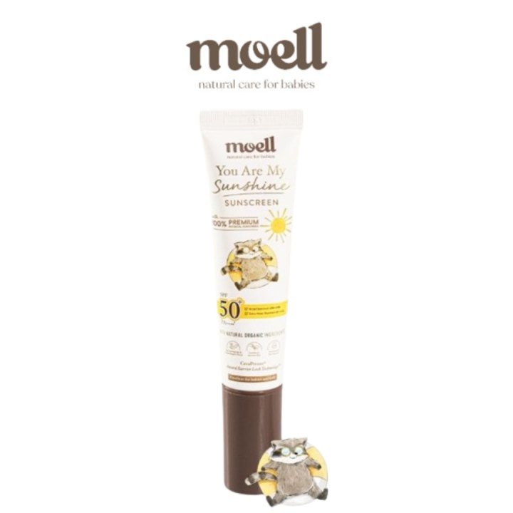 Jual MOELL You Are My Sunshine Sunscreen, Size - 35 gr - Physical ...