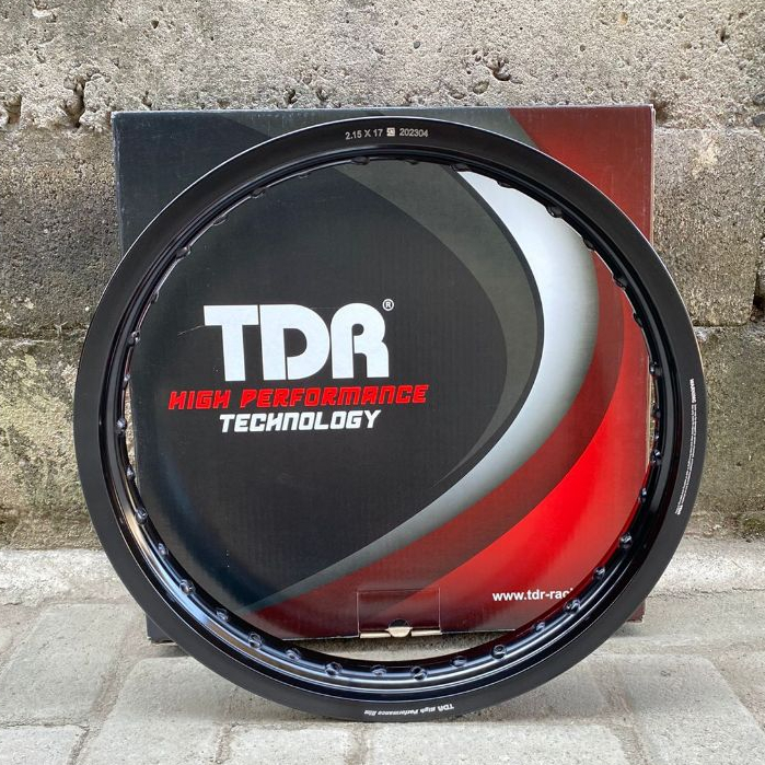 Jual VELG 215-17 WARNA BLACK DAN GOLD MERK TDR // VELG 215-17 BLACK DAN ...