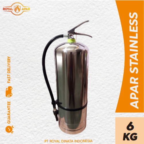 Jual STAINLESS APAR 6 KG KOSONGAN / SET KOMPLIT | Shopee Indonesia