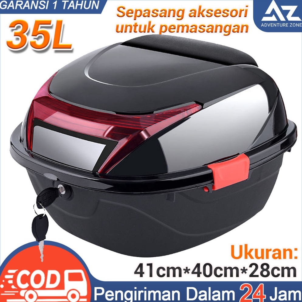 Jual ART F64X AZ Bagasi Motor Listrik 35L Kotak Penyimpanan Sepeda ...