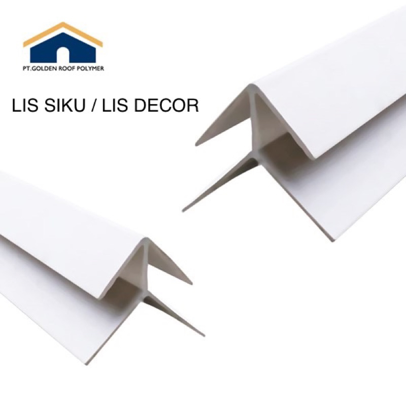 Jual Lis Siku / Lis Decor (Plafon Pvc) | Shopee Indonesia