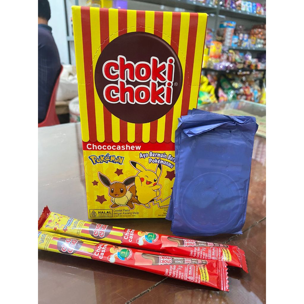 Jual Choki Choki Choco Cashew Pokemon 1 Box isi 20pcs | Shopee Indonesia