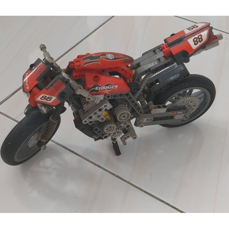 Jual MAINAN BRICK DECOOL 3353 KING STEERER MOTORCYCLE BRICK SEPEDA MOTOR PRELOVED ( BUKAN LEGO ...