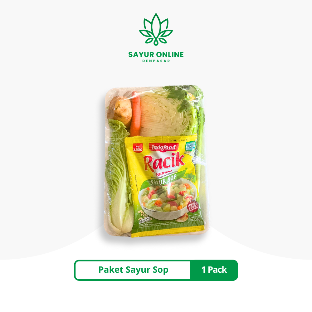 Jual Paket Sayur Sop + Racik Sayur Sop - Sayur Online Denpasar | Shopee ...