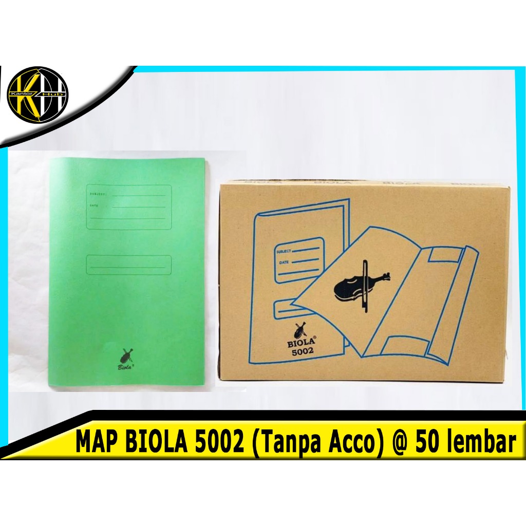 Jual Map Biola 5002 (tanpa acco) warna Hijau / Jual Map Biola 5002 ...