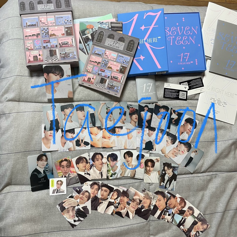 Jual SEVENTEEN 17 is right here HEAR, DEAR ver. Album UNSEALED | Shopee Indonesia