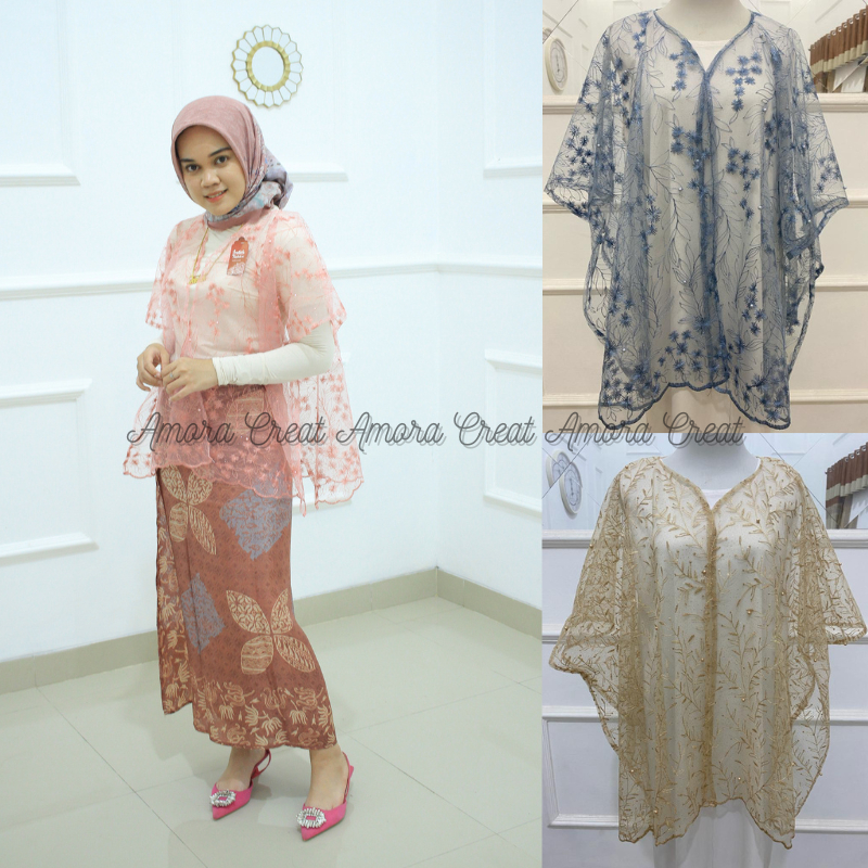 Jual Outer Brokat // Kebaya Bali | Shopee Indonesia