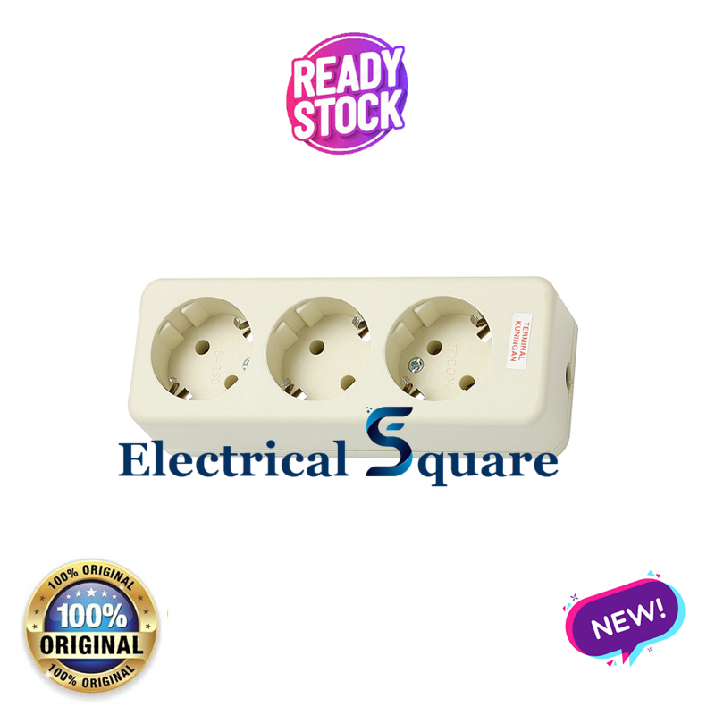 Jual Stop Kontak Arde Uticon OB 1 2 3 4 5 6 Lubang Putih ST-118 ST-128 ST-138 ST-148 ST-158 ST ...