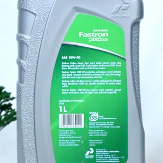 Jual Pertamina Fastron Techno SAE 10W-40 1 Liter API SN Oli Mobil Mesin ...