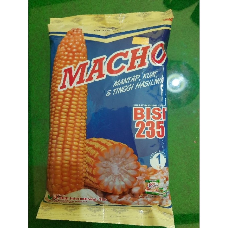 Jual Benih bibit jagung BISI 235 MACHO 1 kg original cap kapal terbang ...