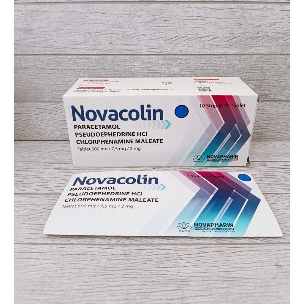 Jual NOVACOLIN (Komposisi seperti demacolin) Tablet | Shopee Indonesia