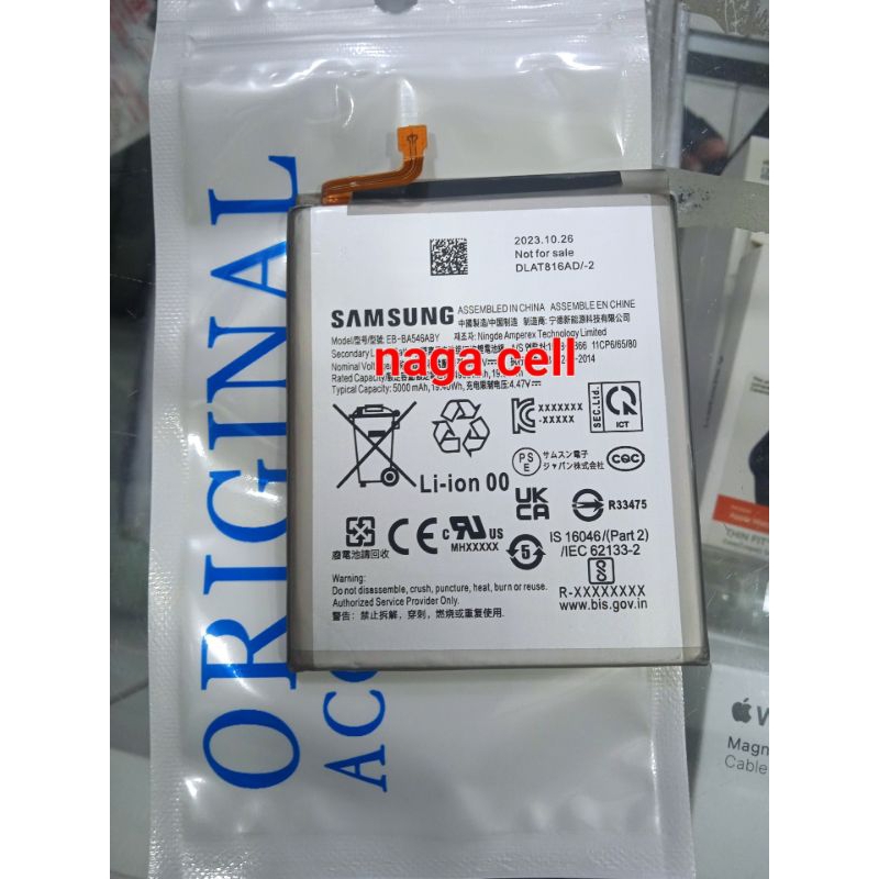 Jual batre battery baterai Samsung A54 5G A34 5G A25 5G A35 5G EB ...