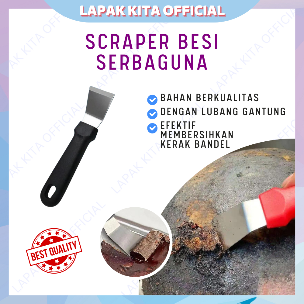 Jual Scraper besi serbaguna scrap pembersih noda kerak membandel ...