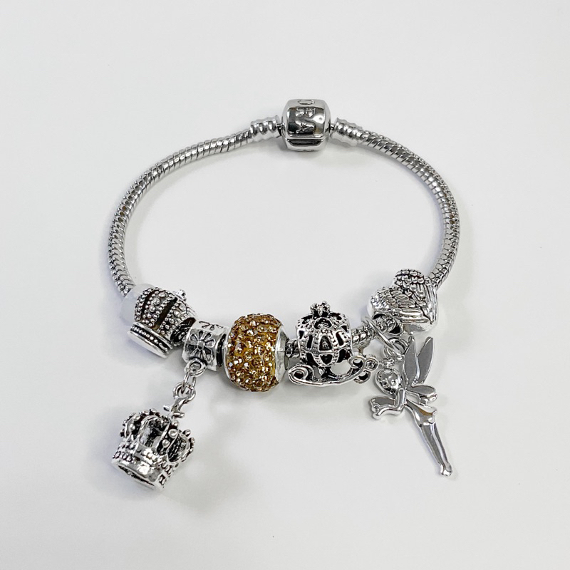 Jual Premium Gelang Pandora Charms Bracelet Serut Titanium Asli Wanita ...