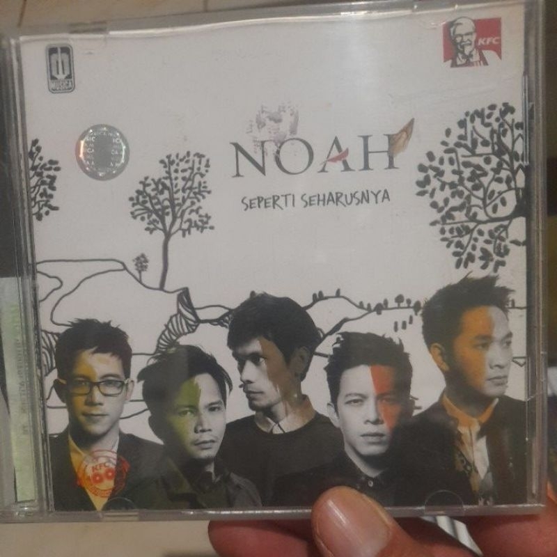 Jual cd musik original keluaran kfc noah seperti seharusnya (CD016 ...