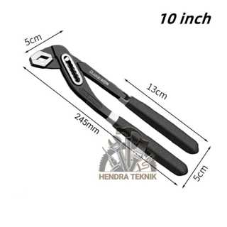 Jual TANG PIPA 10" INCI WATERPUMP PLIER 10 IN TANG BURUNG 25cm TANG ...