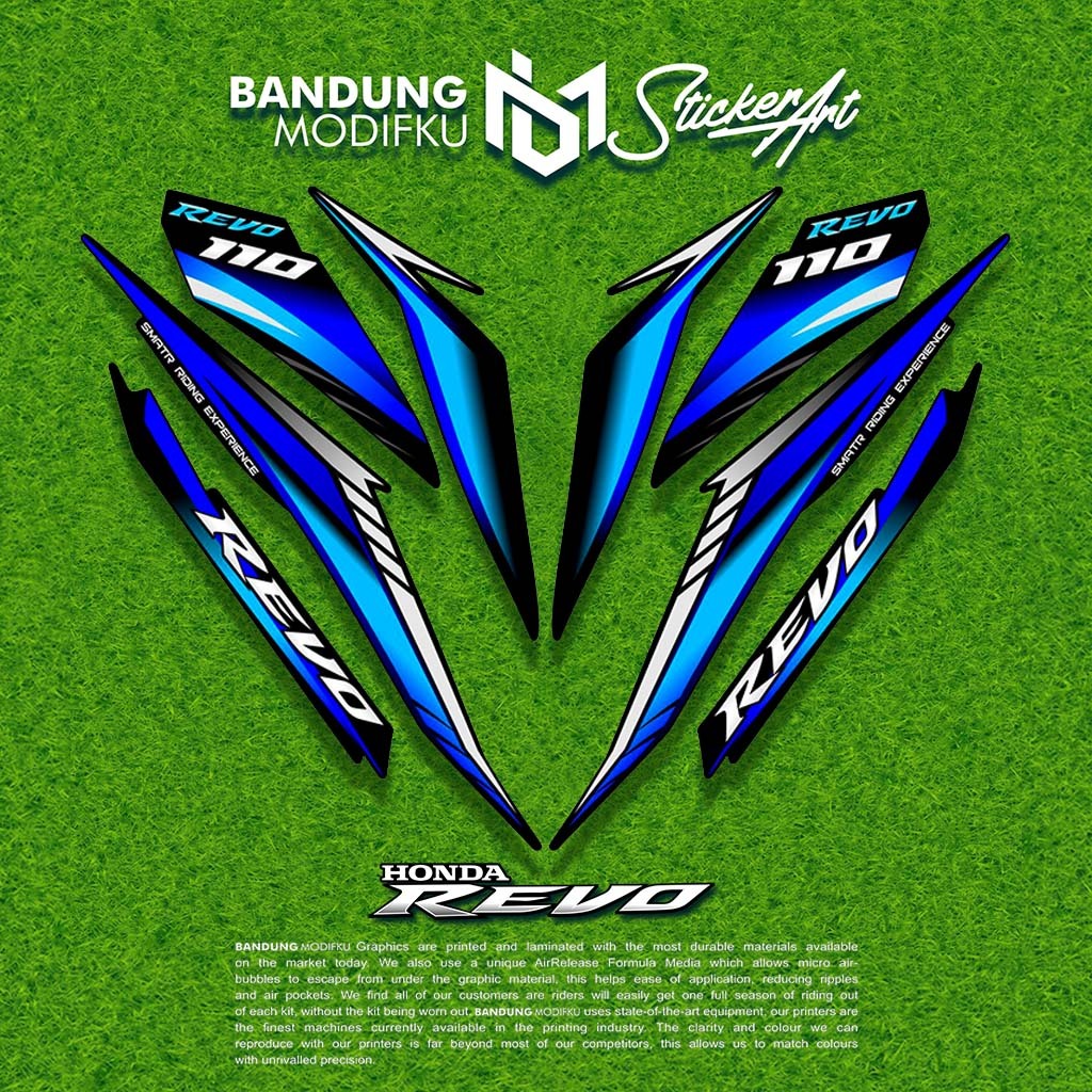 Jual STRIPING ABSOLUTE REVO 110 CW MOTIF 1 / STICKER ABSOLUTE REVO 110 ...