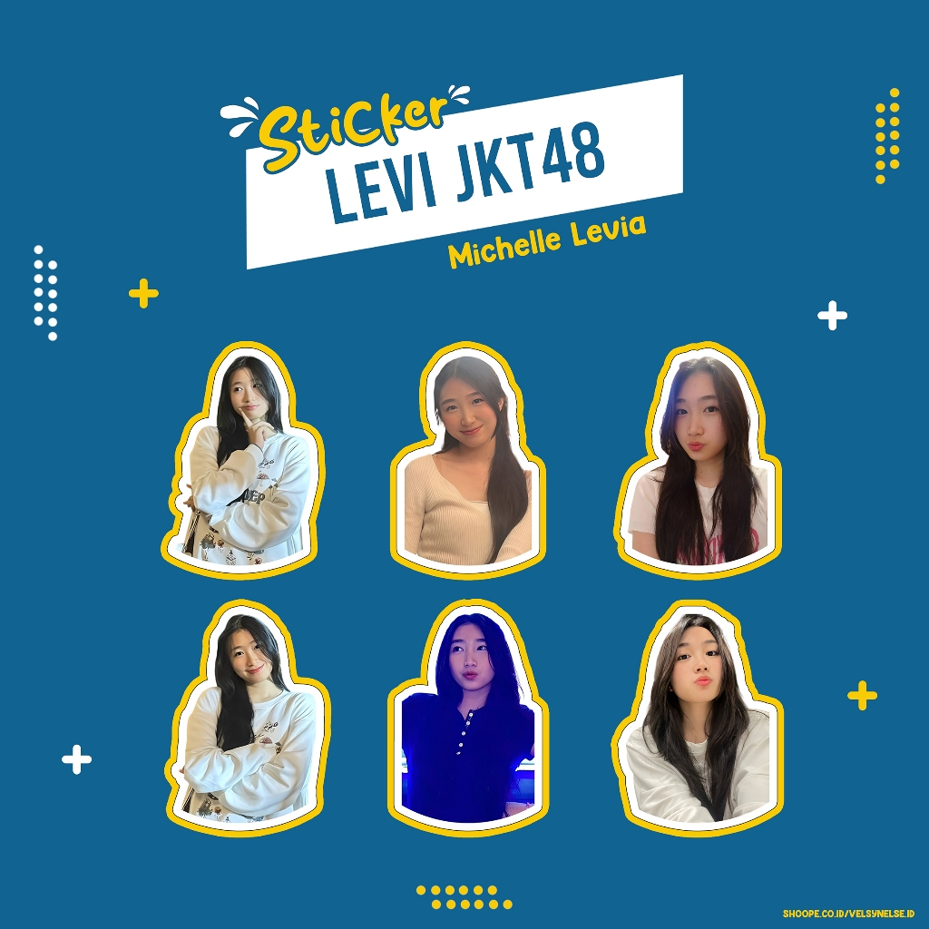 Jual [ ISI 6 ] Sticker Pack JKT48 Lucu Aesthetic High Quality | Shopee ...