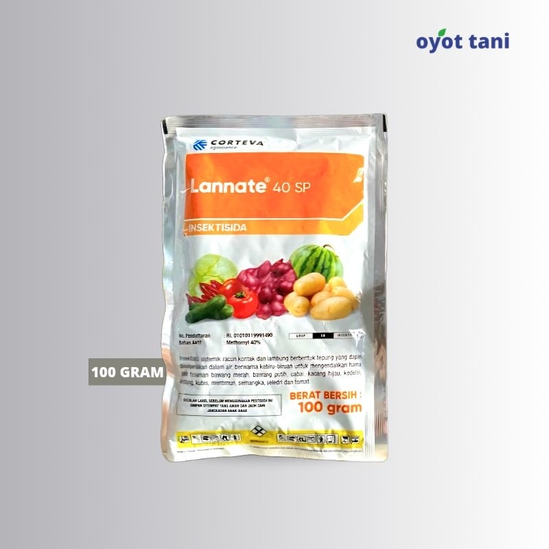 Jual Lannate 40SP 100gr (Original) | Insektisida Sistemik, Kontak ...