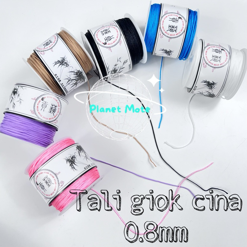 Jual Tali Giok Cina 0.8mm Tali Phone Strap Keychan Harga (Permeter ...