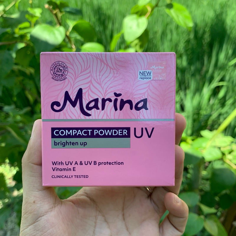 Jual Bedak Padat Marina Compacr Powder Uv 12gr | Shopee Indonesia
