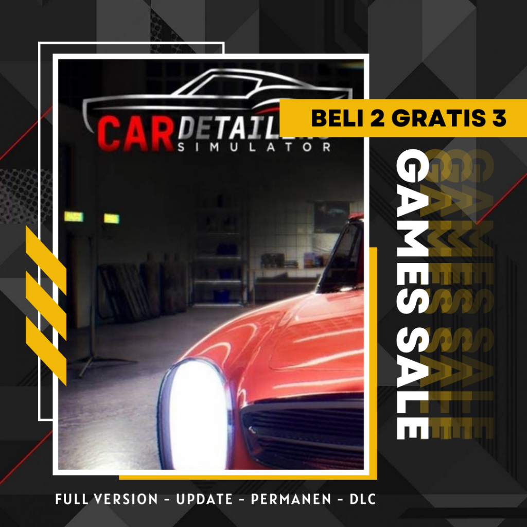 Jual CAR DETAILING SIMULATOR - GAME PC - GAME LAPTOP - PC GAMES ...