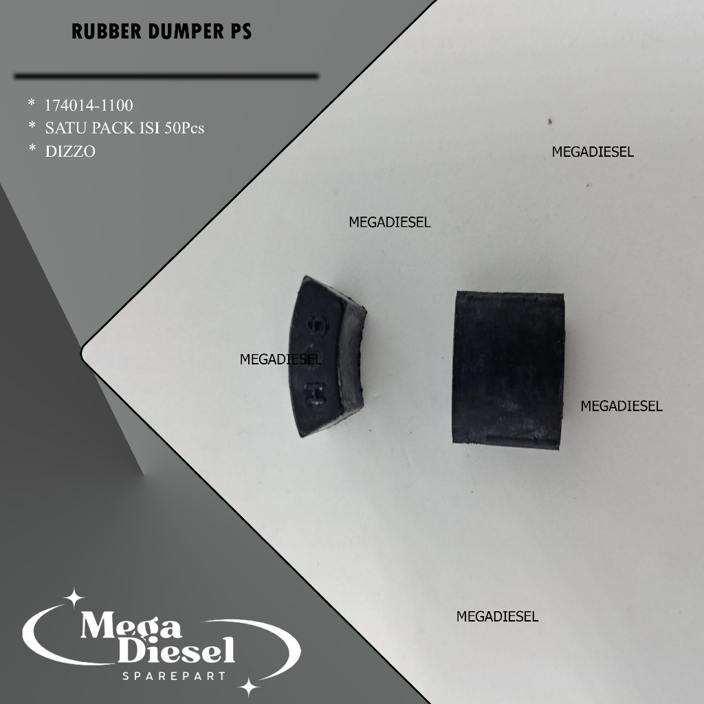 Jual (isi 50pcs) KARET DAMPER CANTER HINO PS KARET OTOMATIS CANTER ...
