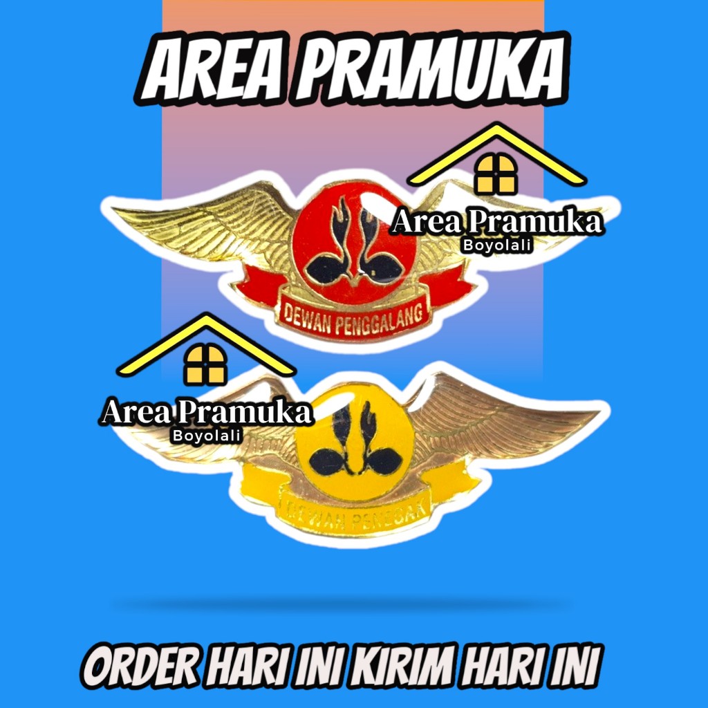 Jual wing Pramuka dewan penggalang / wing Pramuka dewan penegak ...