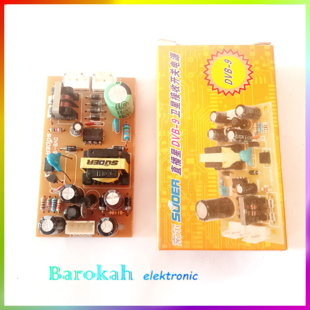 Jual Kit Regulator DVB-9 Suoer 4 pin power supply | Shopee Indonesia