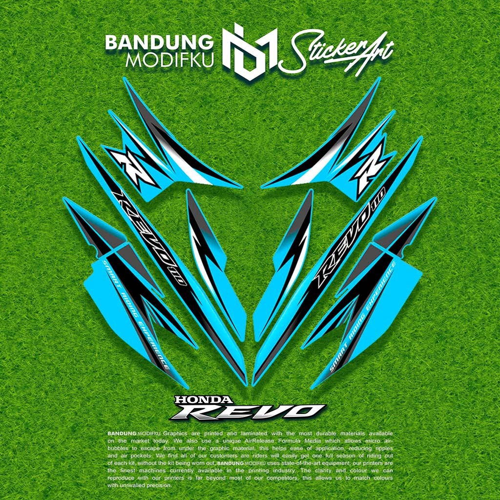 Jual STRIPING ABSOLUTE REVO 110 CW MOTIF 17 / STICKER ABSOLUTE REVO 110 ...