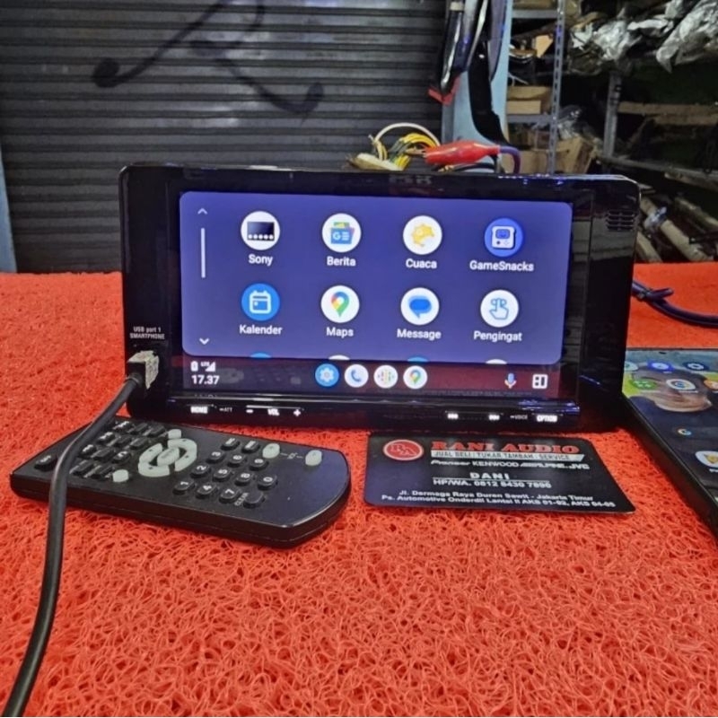 Jual Head Unit Mitsubishi XPANDER CROSS SONY XAV-AX5510 Android Auto ...