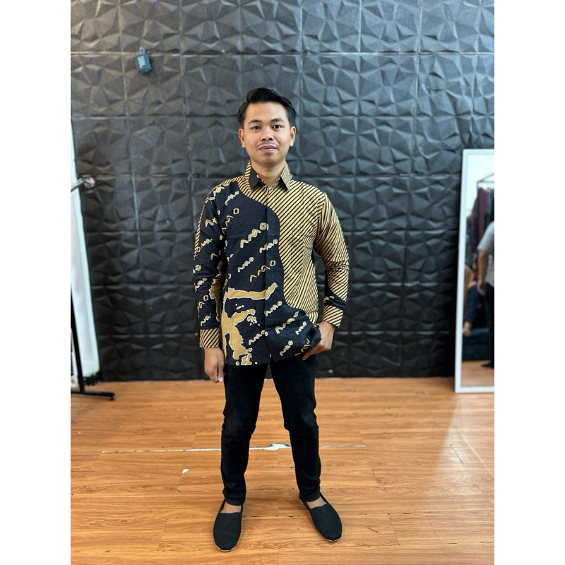 Jual Batik Lontara Khas Bugis Makassar (Pakai Furing/Lapisan) | Shopee ...