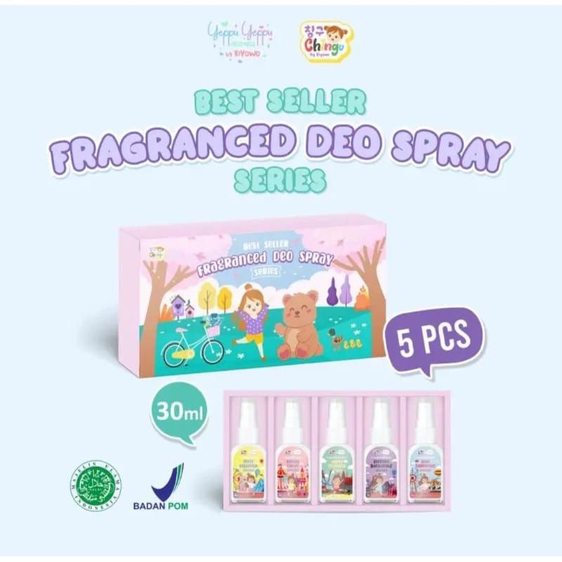 Jual DEODORANT SPRAY BY CINGU BOX ISI 5 BOTOL | Shopee Indonesia