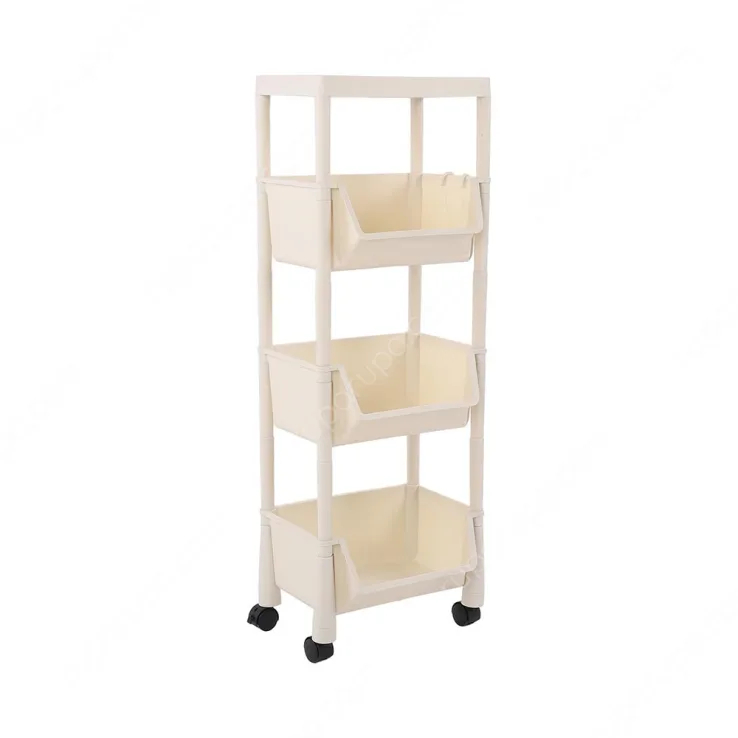 Jual AZKO Stora STORAGE TROLLEY Rak Troli 4 Tingkat Rak Roda Serbaguna ...