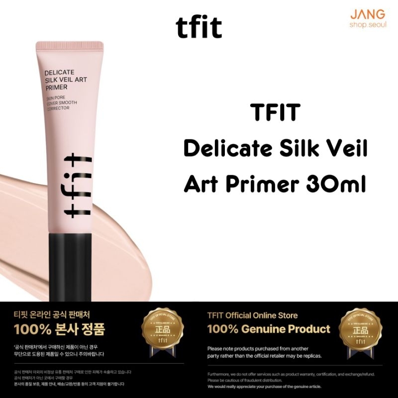 Jual [JANG SHOP] READY STOCK - TFIT Delicate Silk Veil Art Primer 30ml ...