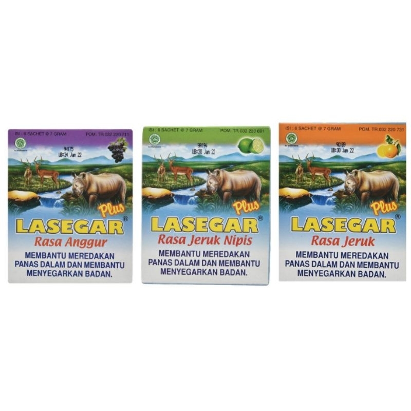 Jual Lasegar Plus Bubuk 7G X 6Sachet | Shopee Indonesia