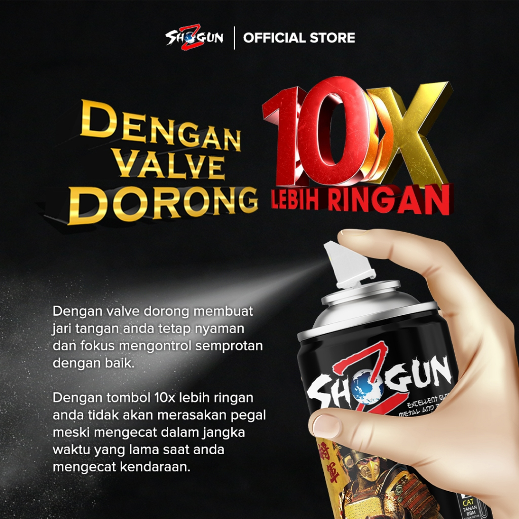 Jual Shogun Z Silver 736 - Cat Semprot Warna Perak Silper Solid Standar ...
