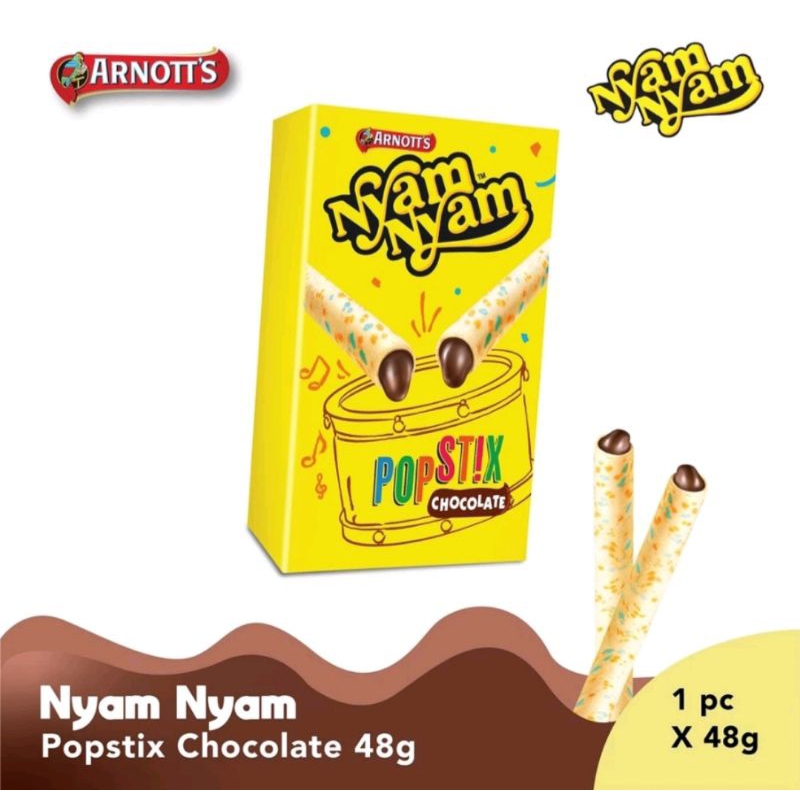 Jual Nyam Nyam Popstix 48gr / Arnott's Nyam Nyam Popstix / Popstix ...