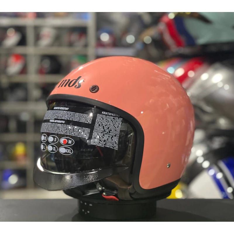 Jual helm mds magnum solid/mds retro/mds bogo model kekinian bisa((COD ...
