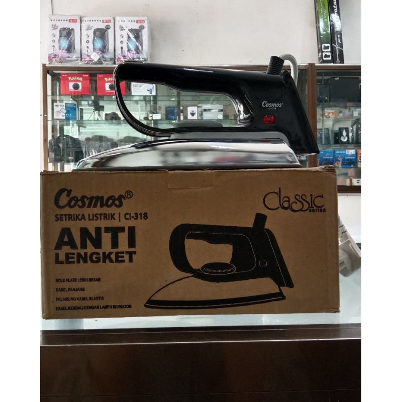 Jual Setrika Cosmos CI 318 ( Teflon ) | Shopee Indonesia