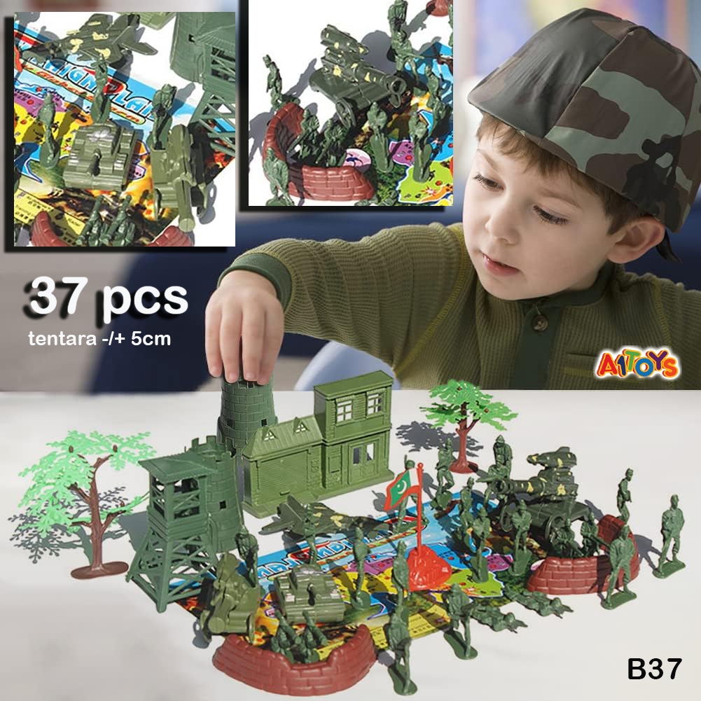 Jual Mainan tentara mainan prajurit mainan tentara plastik mainan tentara miniatur mainan perang ...