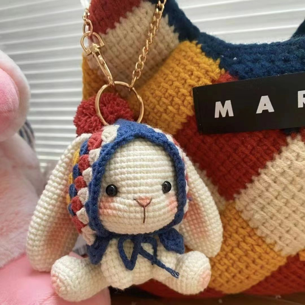 Jual DIY Crochet Rabbit Amigurumi Kit / Do It Yourself Beruang Rajut ...