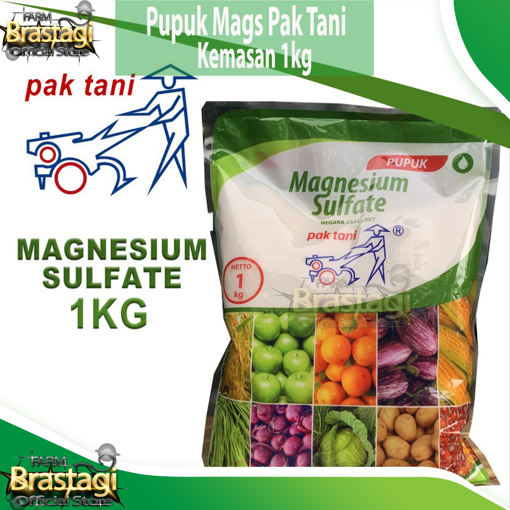 Jual Pupuk Magnesium Sulfate Pak Tani Saprotan Utama kemasan asli ...