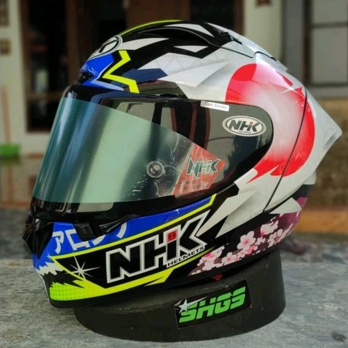 Jual NHK GP R TECH STREET PLUS ALONSO LOPEZ #4 BLACK BLUE ORIGINAL NHK ...