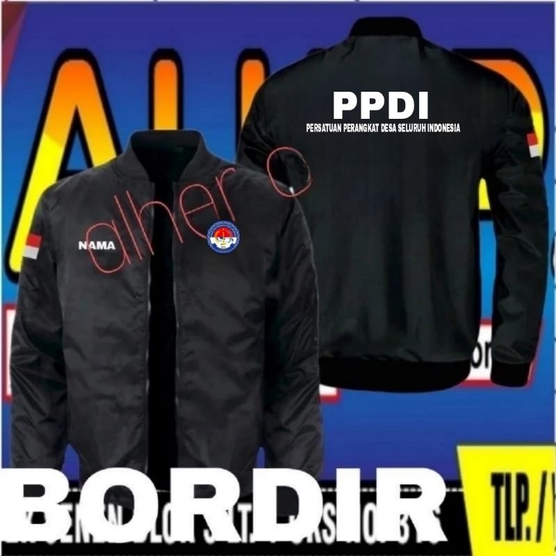 Jual Jaket bordir Jaket bomber ppdi jaket ppdi jaket bomber persatuan ...
